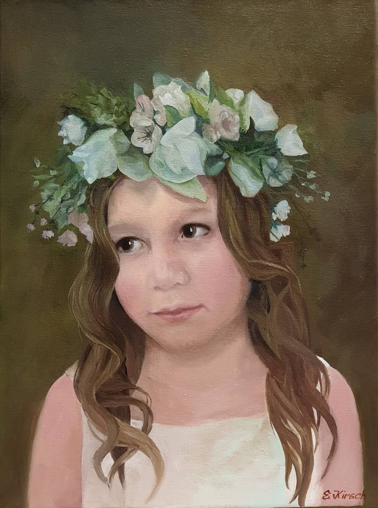 Sofia Painting by Elvira Kirsch | Saatchi Art
