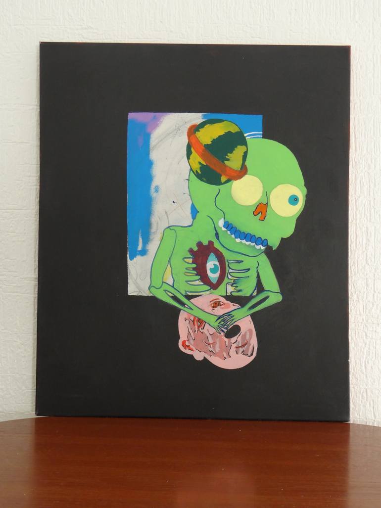 hello Painting by Kaleb Martinez | Saatchi Art