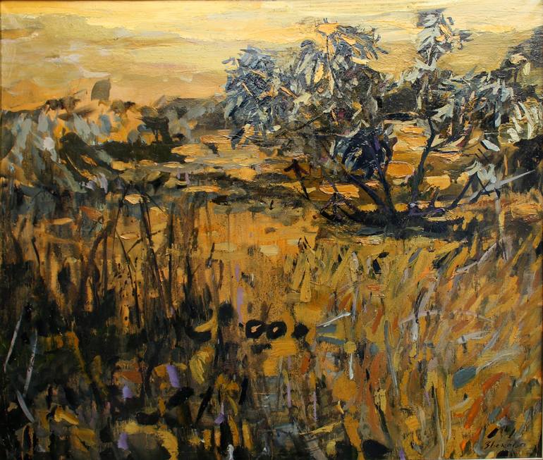 Wild Olive Painting by Daria Zvekova | Saatchi Art