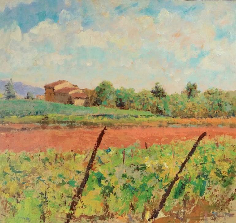 Franciacorta Painting by Giovanni Franchi | Saatchi Art