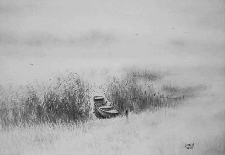 Fog Drawing by Vladimir Tsukhlo | Saatchi Art