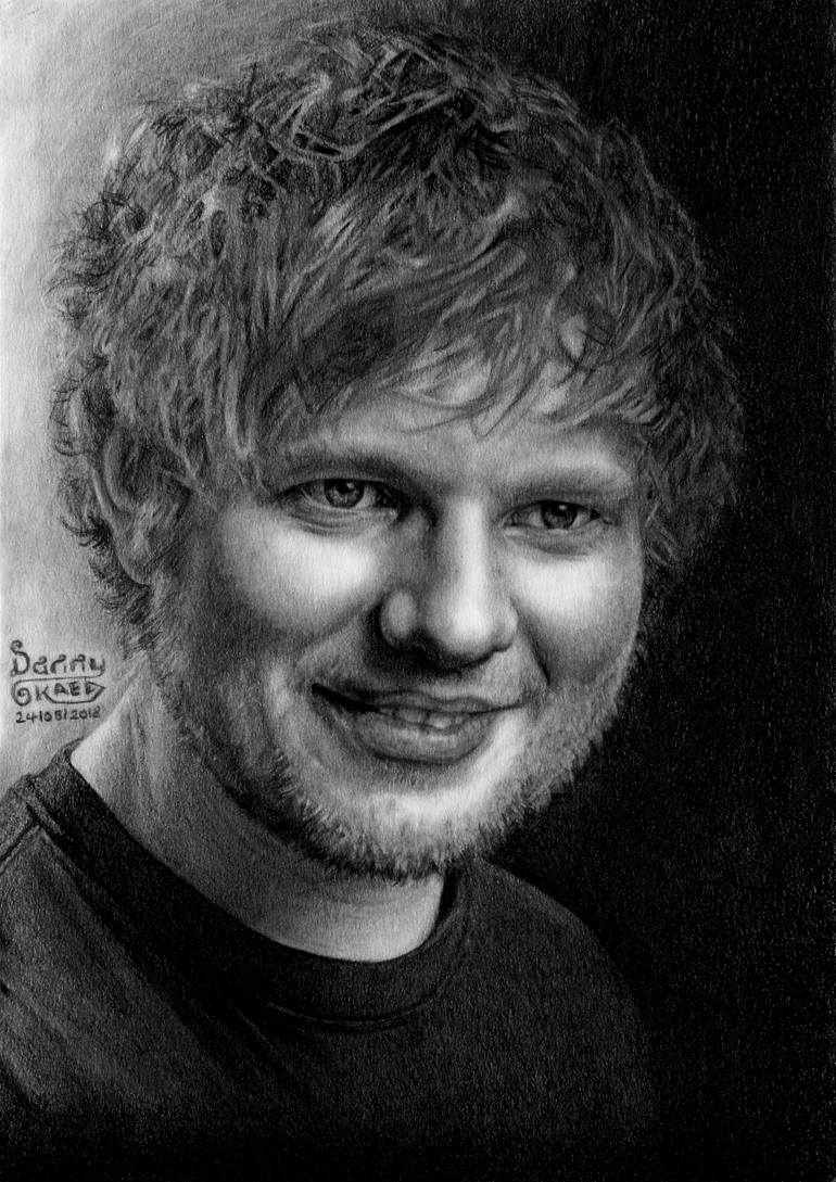 Ed sheeran Drawing by DannyKae Art | Saatchi Art