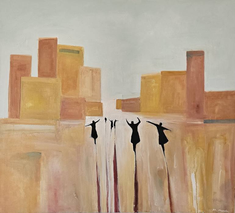 Twist and shout Painting by Mariusz Makula | Saatchi Art