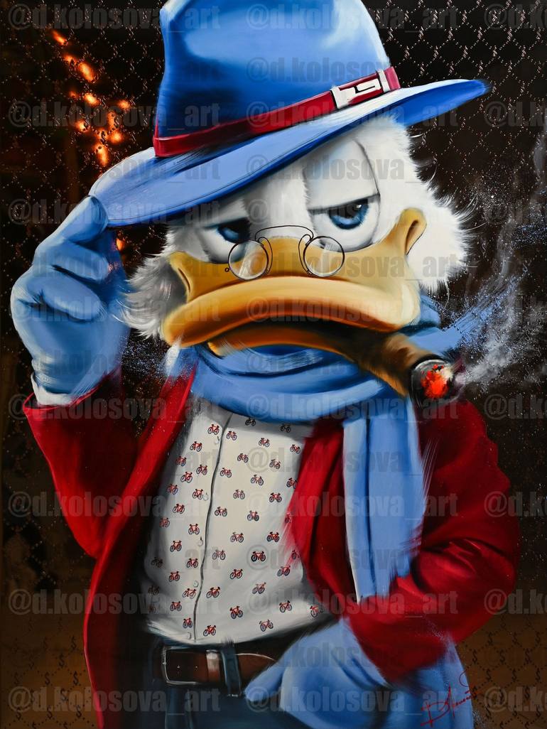 Mr. Piter Painting by Daria Kolosova | Saatchi Art