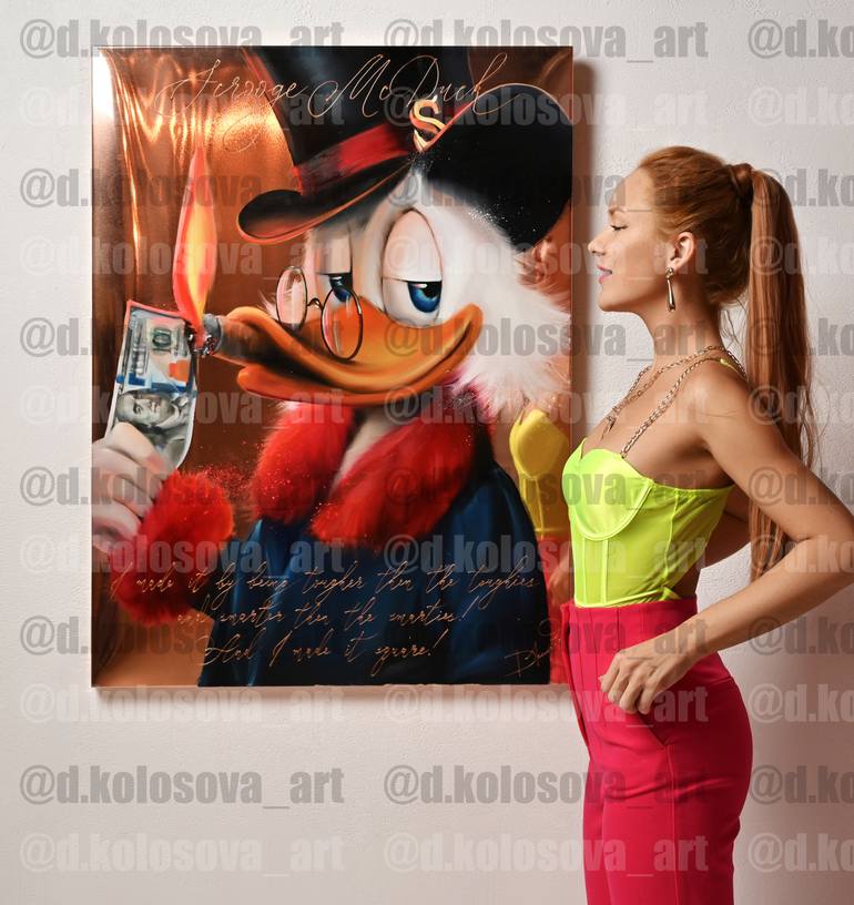 Duck Painting by Daria Kolosova | Saatchi Art