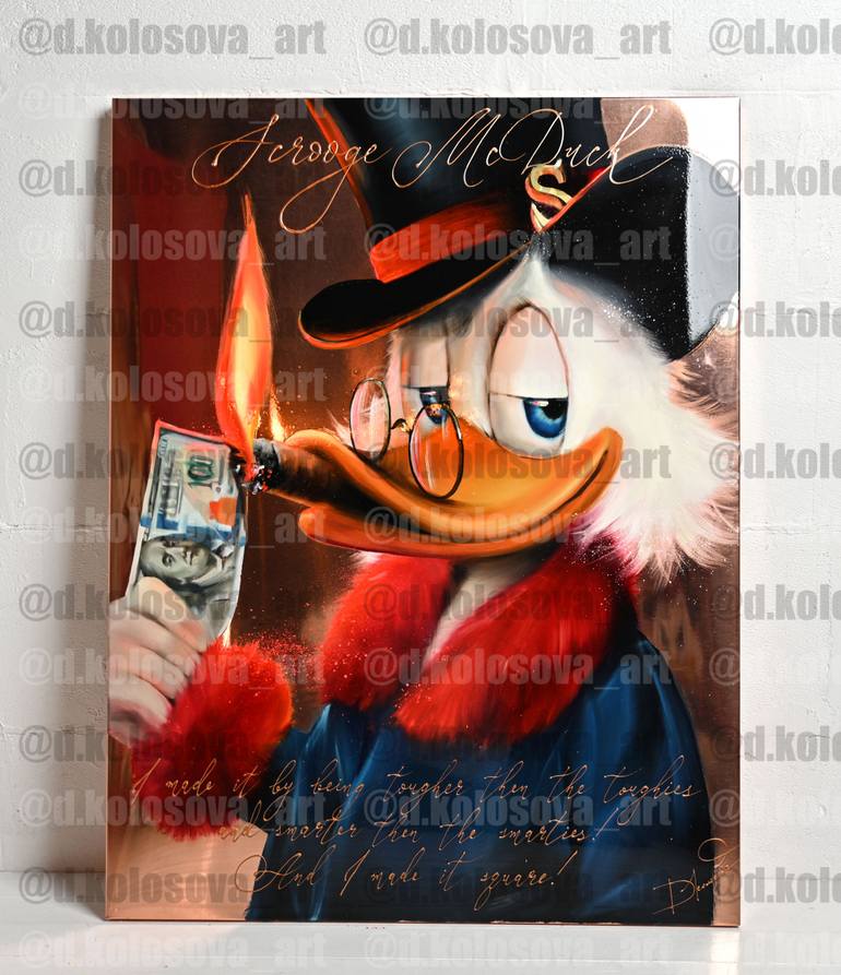 Duck Painting by Daria Kolosova | Saatchi Art