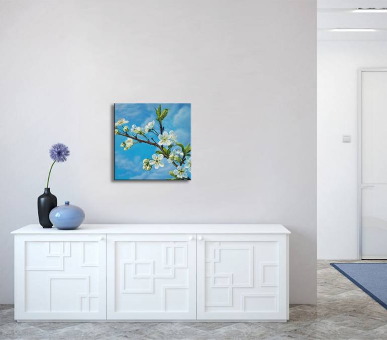 Spring morning Painting by Anna Steshenko | Saatchi Art