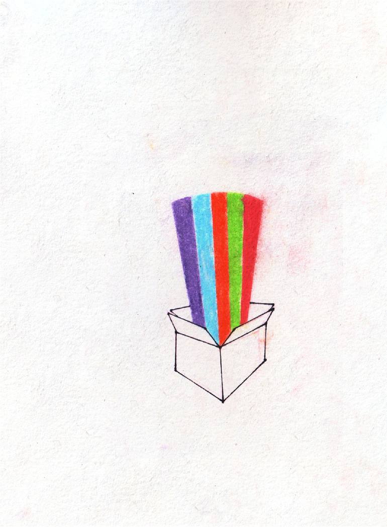No 1 The begin Drawing by J Apinn | Saatchi Art