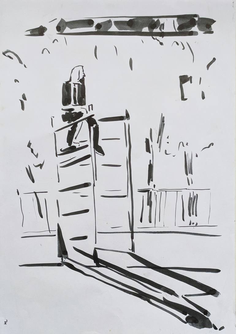 truant Drawing by Sofia Tarasenko | Saatchi Art