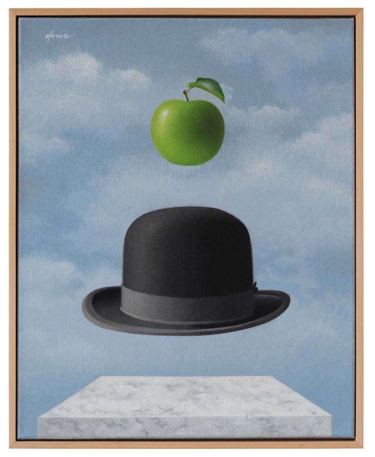 The Bowler (sold, prints available) Painting by Suzanne Howe | Saatchi Art