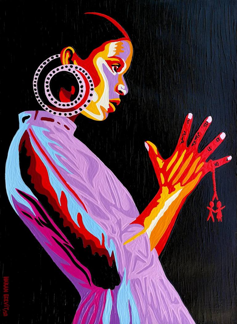 Voodoo Painting by Hakan Ecevit | Saatchi Art