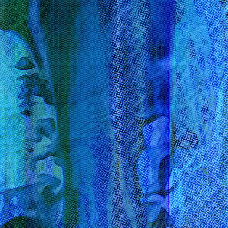 ASTUTE BLUE Digital by Scott Gieske | Saatchi Art