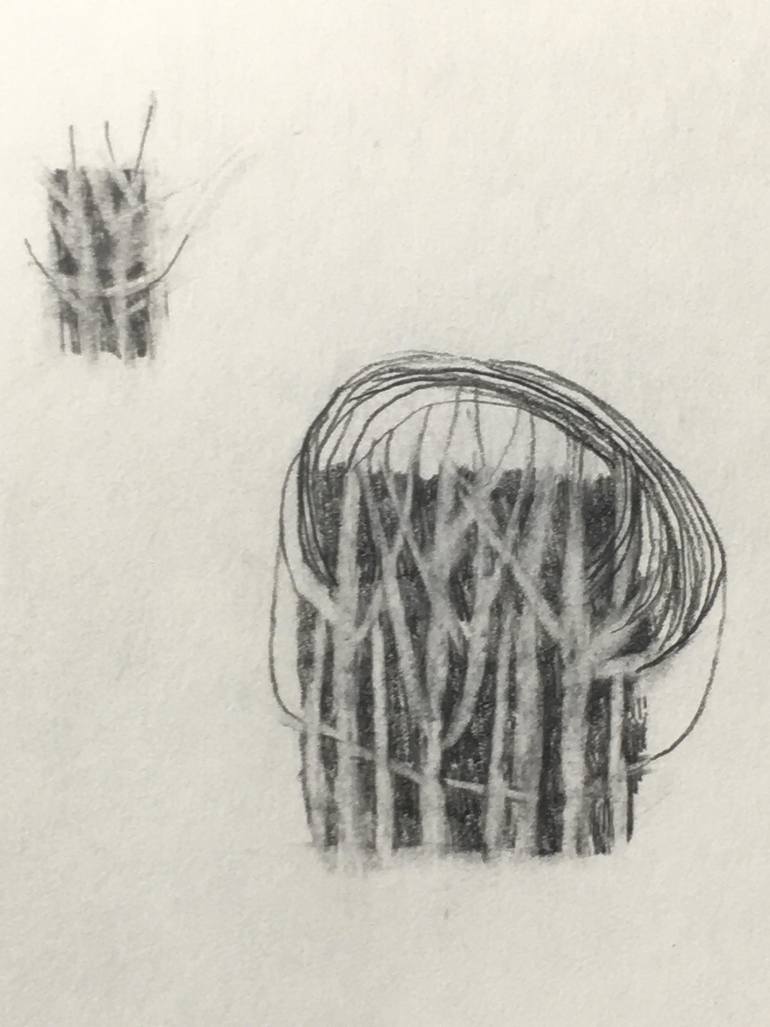 Here and there Drawing by Laura Perry | Saatchi Art