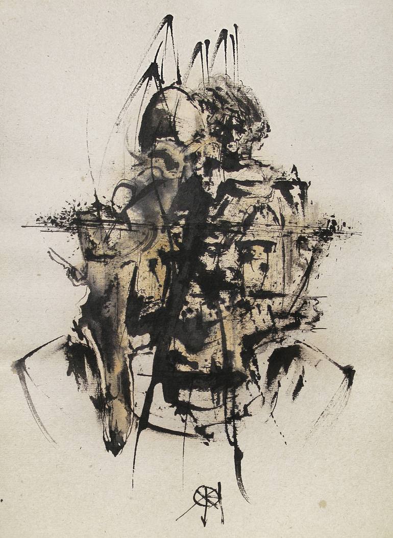 Episcopal Hallucinations I Drawing by Nick Gibarian | Saatchi Art