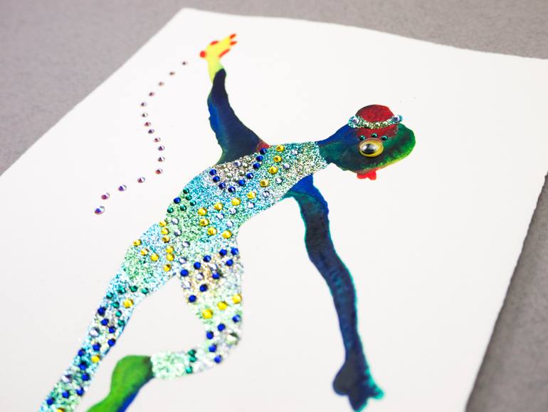 Dancer (Adel) Painting by Akiko Ban | Saatchi Art