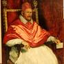 Copy of the portrait of Pope Innocent X of Diego Velasquez (or. 1650 ...