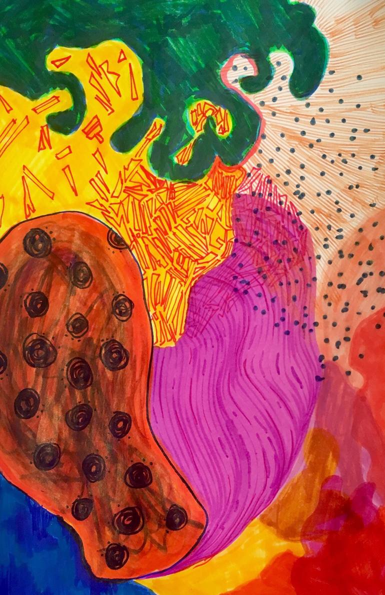 Emerge Drawing by Micah Sattin | Saatchi Art