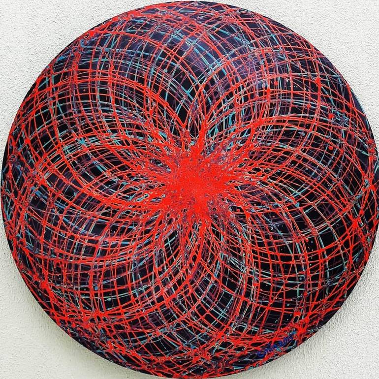 2 Rotational Oscillation Painting by Emin Özdemir | Saatchi Art