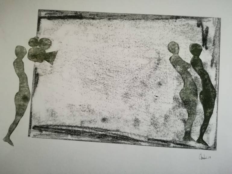 Cinema and Eros Painting by Dimos Kyriacou | Saatchi Art