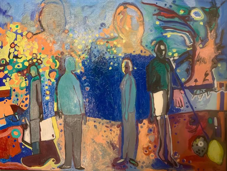 Disconnected Painting by Kate Royds | Saatchi Art