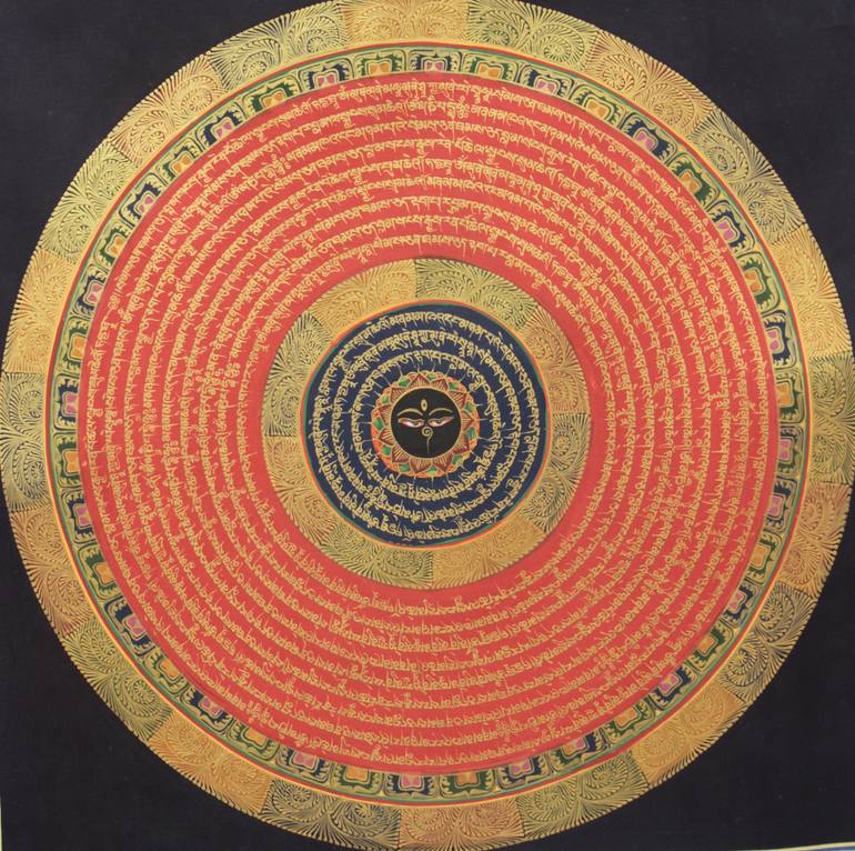 Mandala of compassion Painting by Mandala Art | Saatchi Art