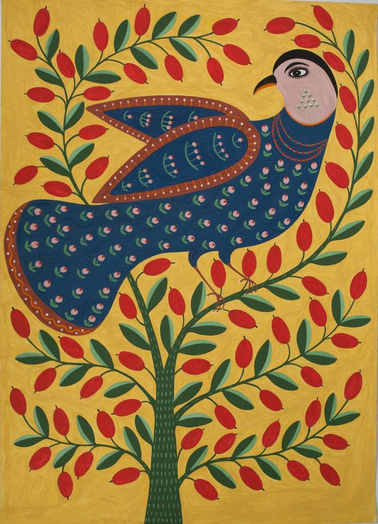 Everything Comes To Life And The Nature Abounds Where This Bird Sits ...