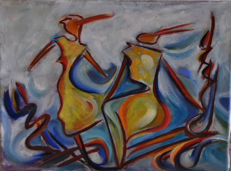 Spring dance Painting by Natalia Piddubna | Saatchi Art