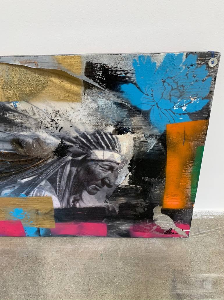 Chief Painting by Lisa Paskel Rees | Saatchi Art