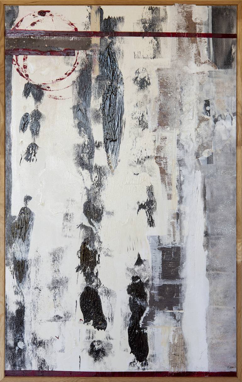 CROW Painting by Lisa Paskel Rees | Saatchi Art