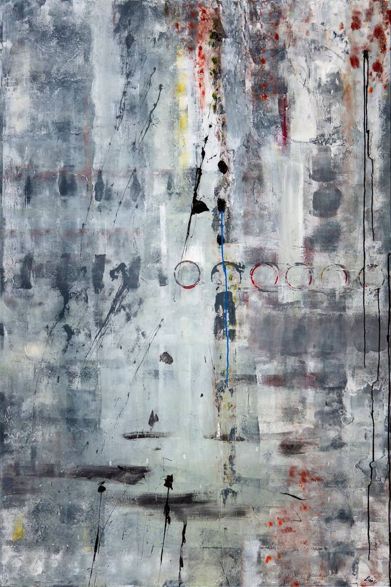 Souls Moving Through Universe Painting by Lisa Paskel Rees | Saatchi Art