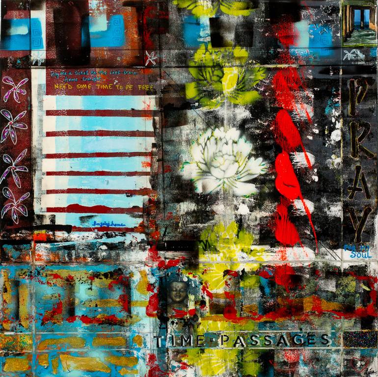 TIME PASSAGES Painting by Lisa Paskel Rees | Saatchi Art