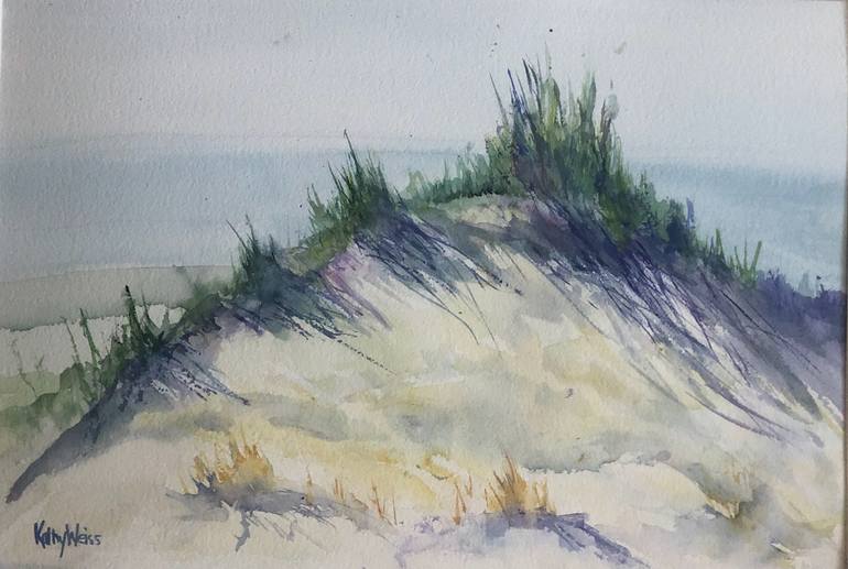 Sand Dune Painting by Kathy Weiss | Saatchi Art
