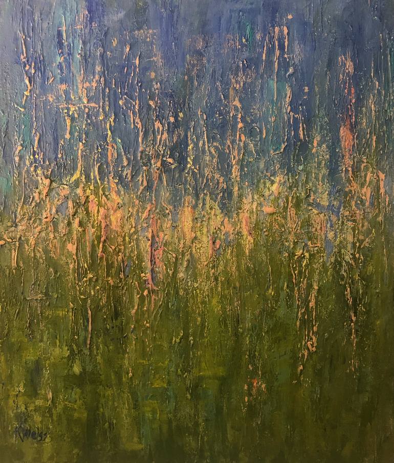 Let Heaven and Nature Sing Painting by Kathy Weiss | Saatchi Art