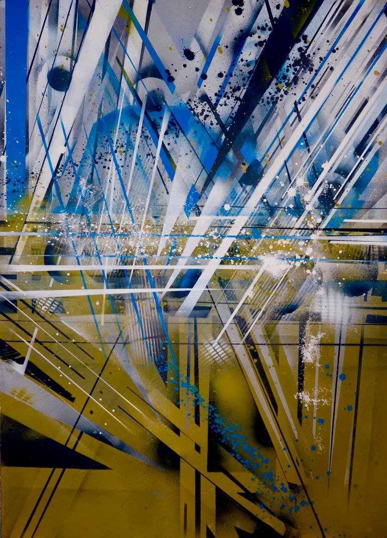 Boton Crawl Painting by Roel Funcken | Saatchi Art