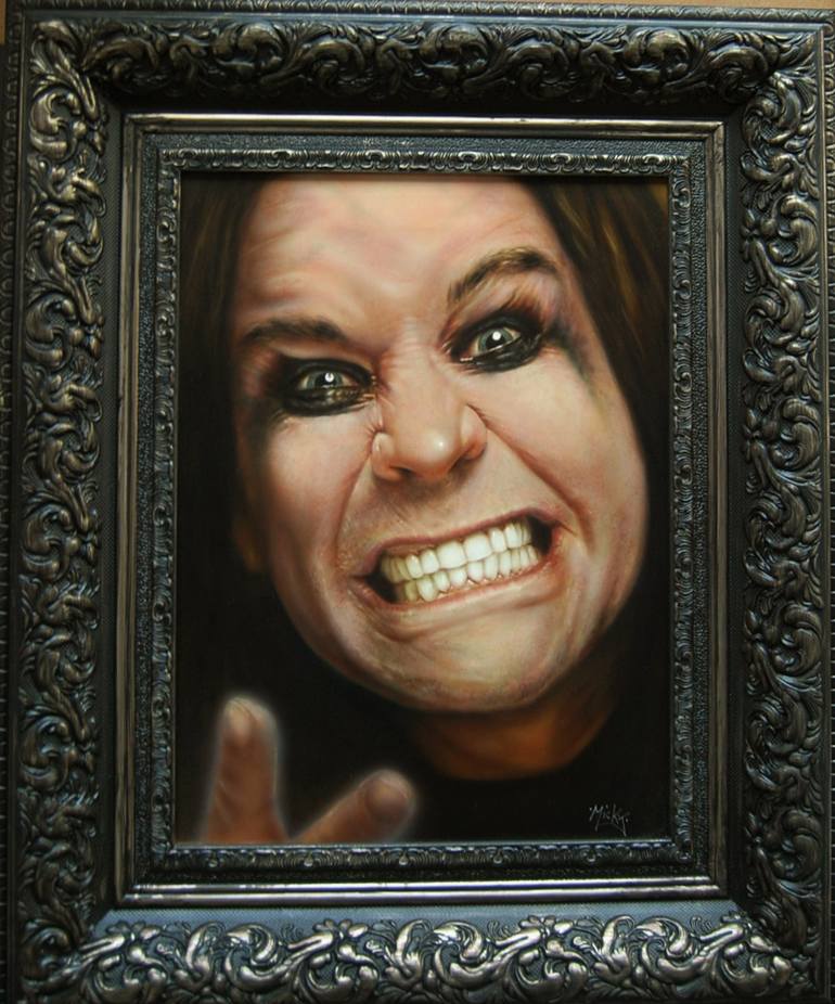 Ozzy Osbourne Painting by Mick J | Saatchi Art