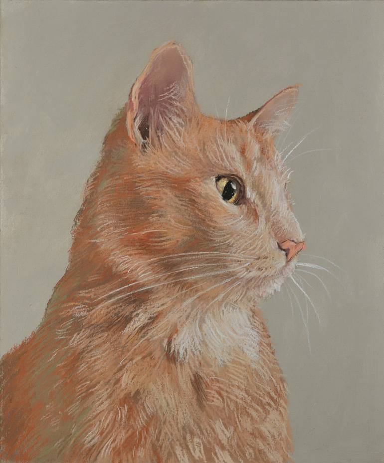 Portrait of Theo Drawing by Olha Tsiupka | Saatchi Art