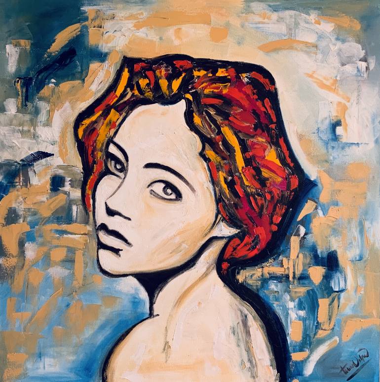 Ritratto Painting by Teresa Volpe | Saatchi Art