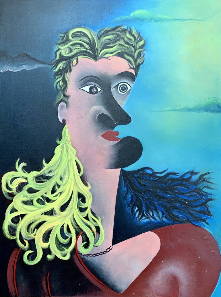 Snootie #1 Painting by joseph walton | Saatchi Art