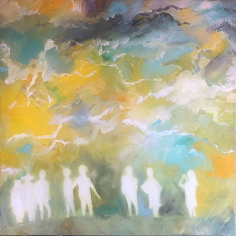 Awaiting Painting by Elena Gorid | Saatchi Art