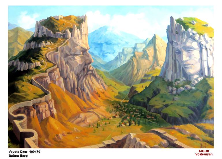 Vayots Dzor Painting by Artush Voskonyan | Saatchi Art