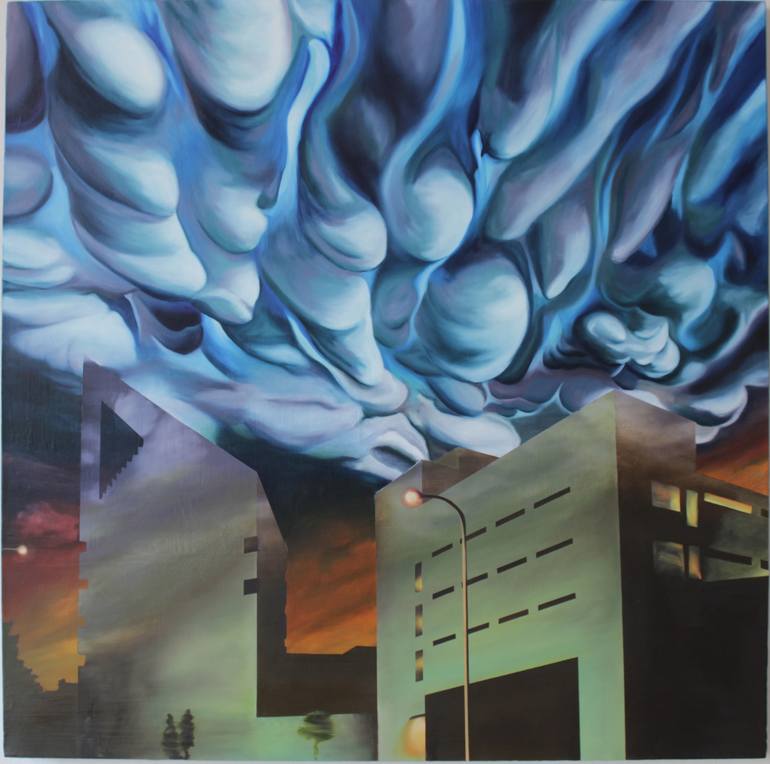 Deja Vu Painting by Andy Rhodes | Saatchi Art