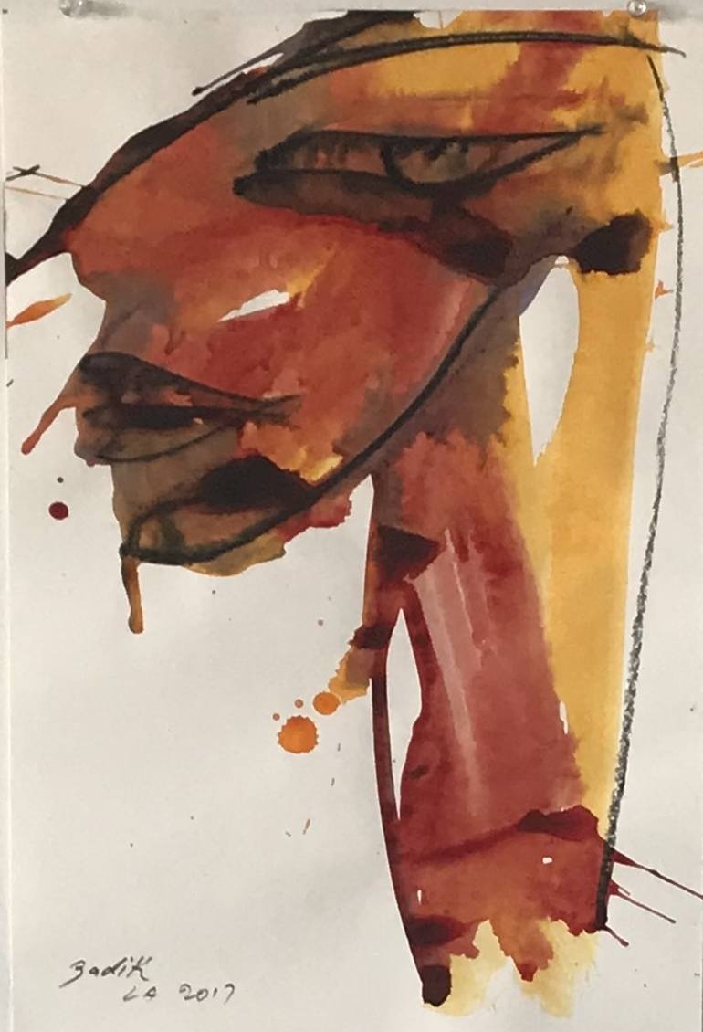 Untitled (From Foreigners Series) Drawing by Zadik Zadikian | Saatchi Art