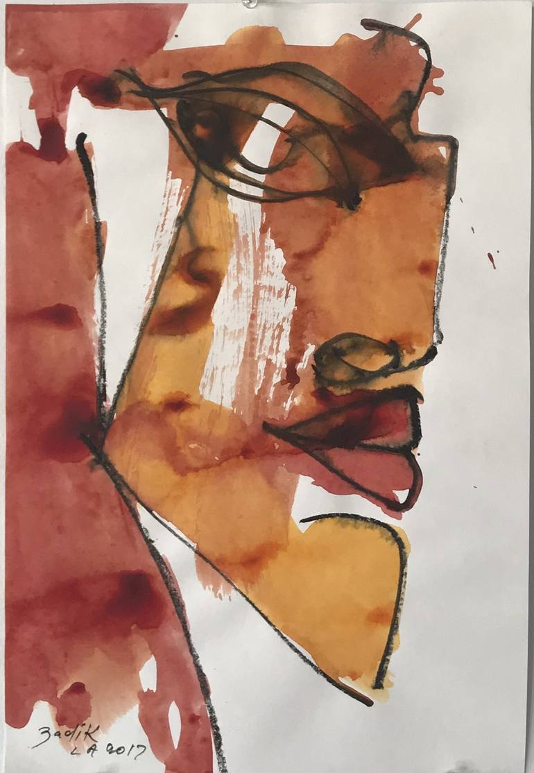 Untitled (From Foreigners Series) Drawing by Zadik Zadikian | Saatchi Art