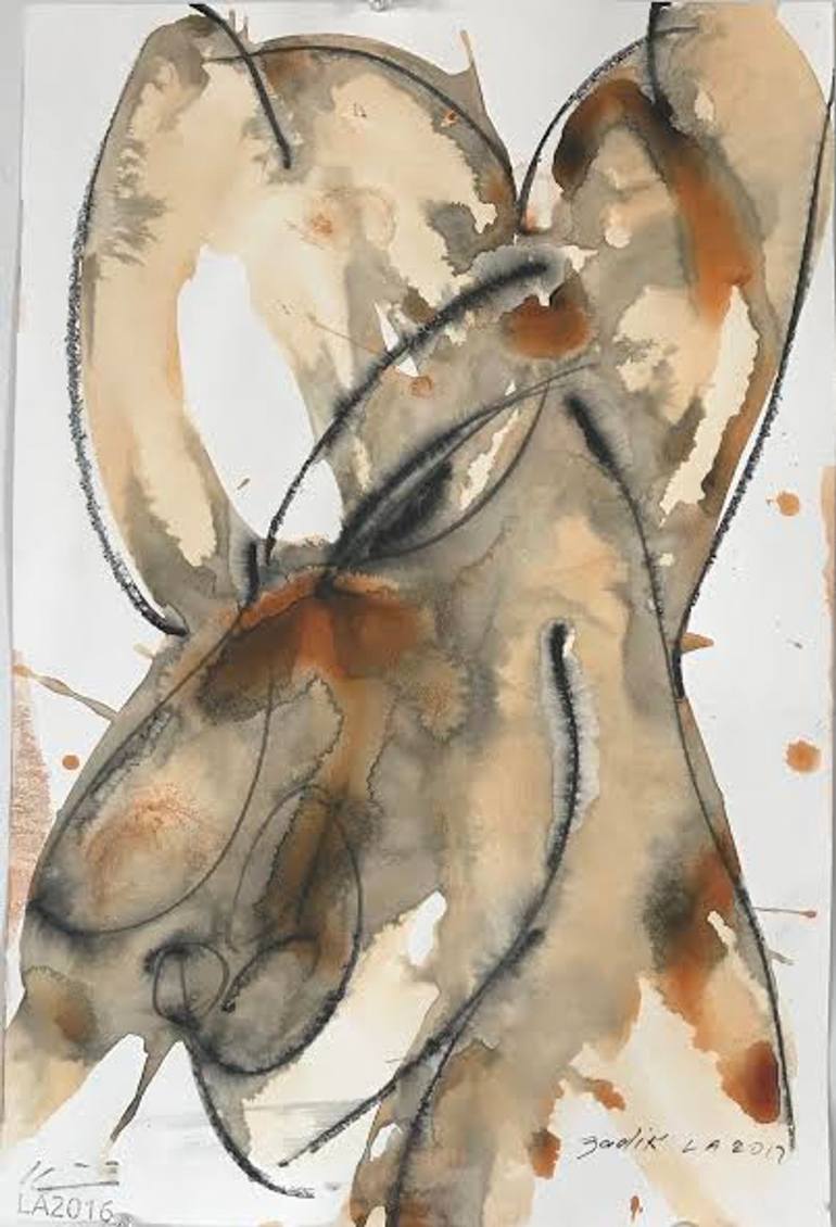 Untitled (From Foreigners Series) Drawing by Zadik Zadikian | Saatchi Art