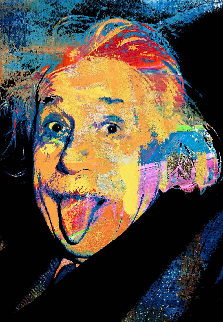 Albert Einstein In Space On Craiyon