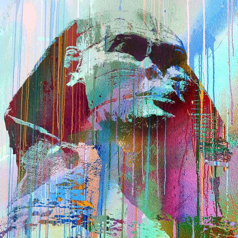 Great Sphinx Graffiti Pop Art (prints available) Painting by Stephen ...