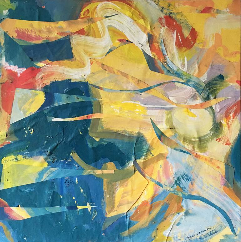 Transversing 1 Painting by Alice Harrison | Saatchi Art