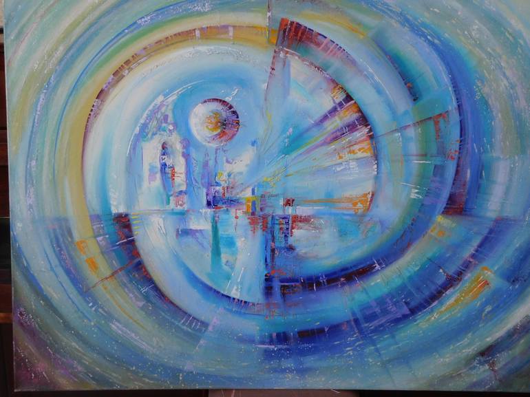 Wheel of Time Painting by Valeriy Lutsenko | Saatchi Art