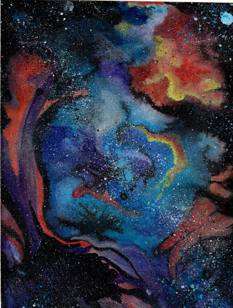 The cosmos Painting by Timothy Garcia | Saatchi Art