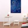 Quiet in the blue Painting by Michael The Colorist | Saatchi Art